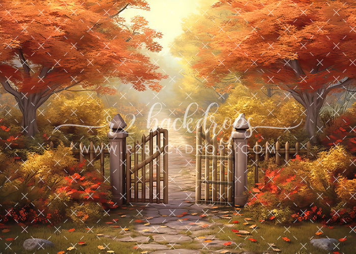 Autumn Garden – r2backdrops