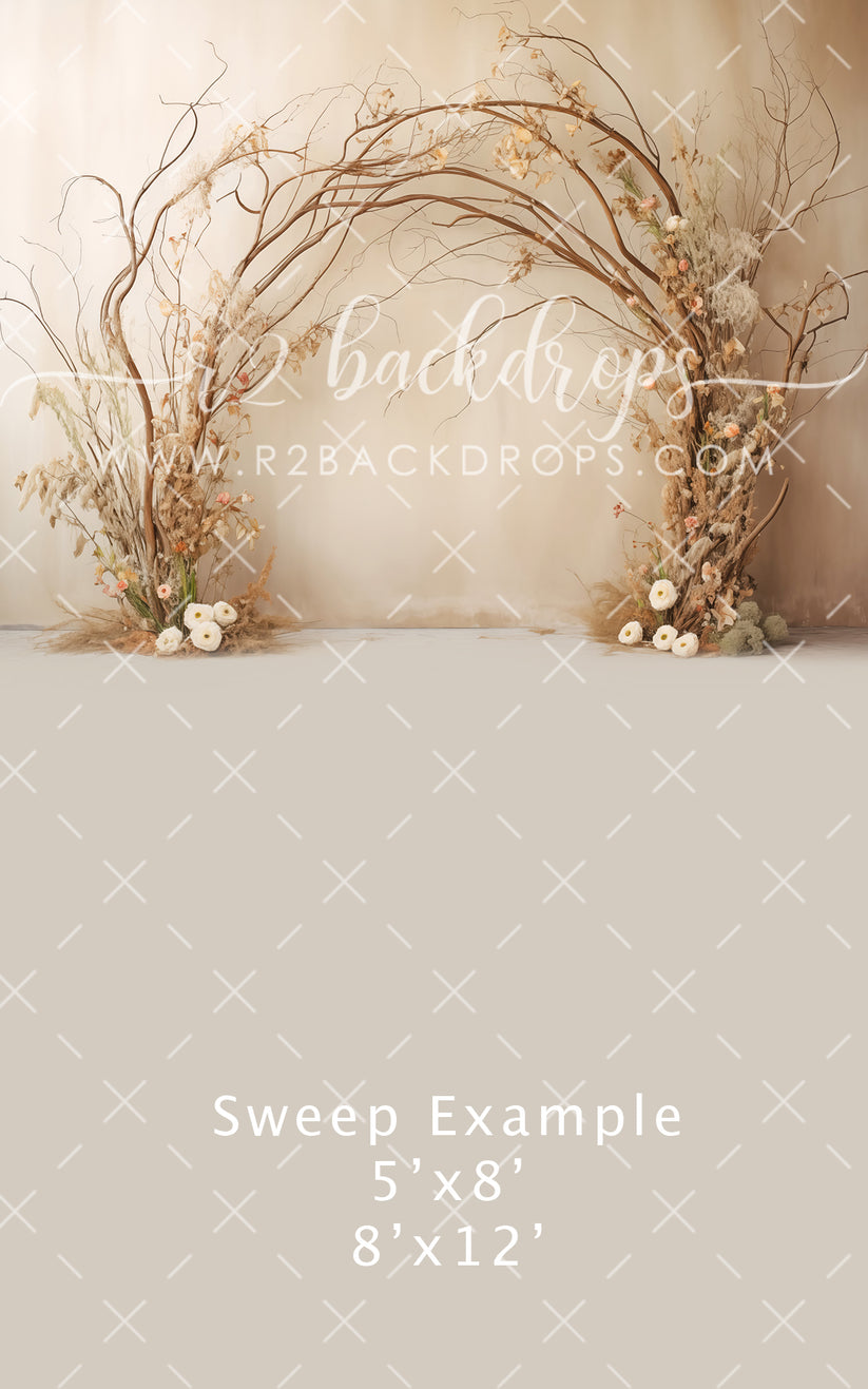 Boho Arch - Optional Sweep – r2backdrops