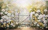 Spring Garden Gate – r2backdrops
