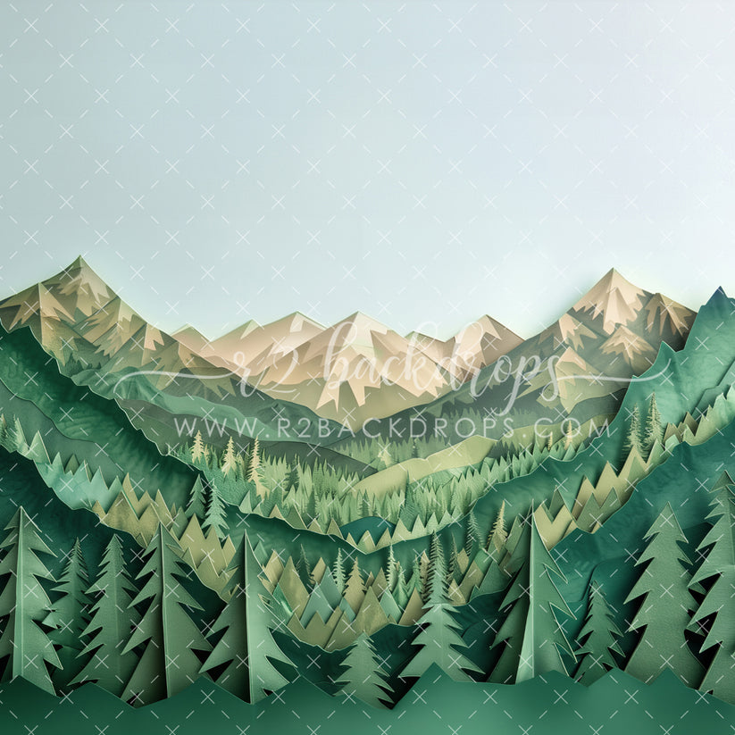 Rolling Green Mountains – r2backdrops
