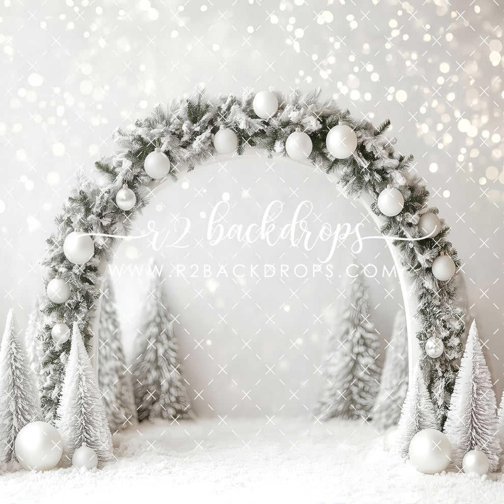 Snowy Winter Arch – r2backdrops