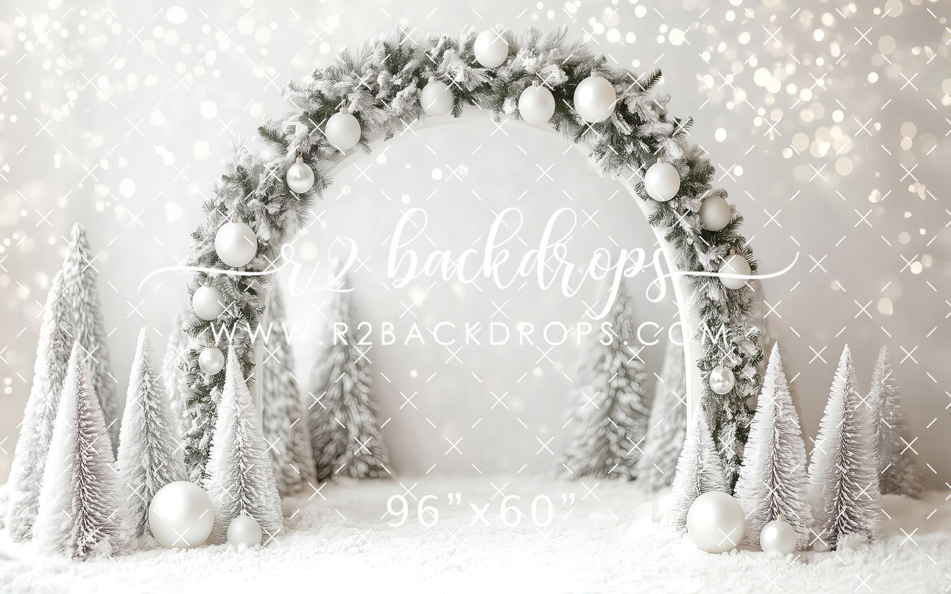 Snowy Winter Arch – r2backdrops