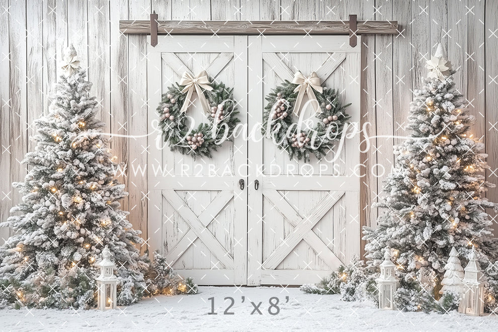 Barnwood Holiday Doors – r2backdrops