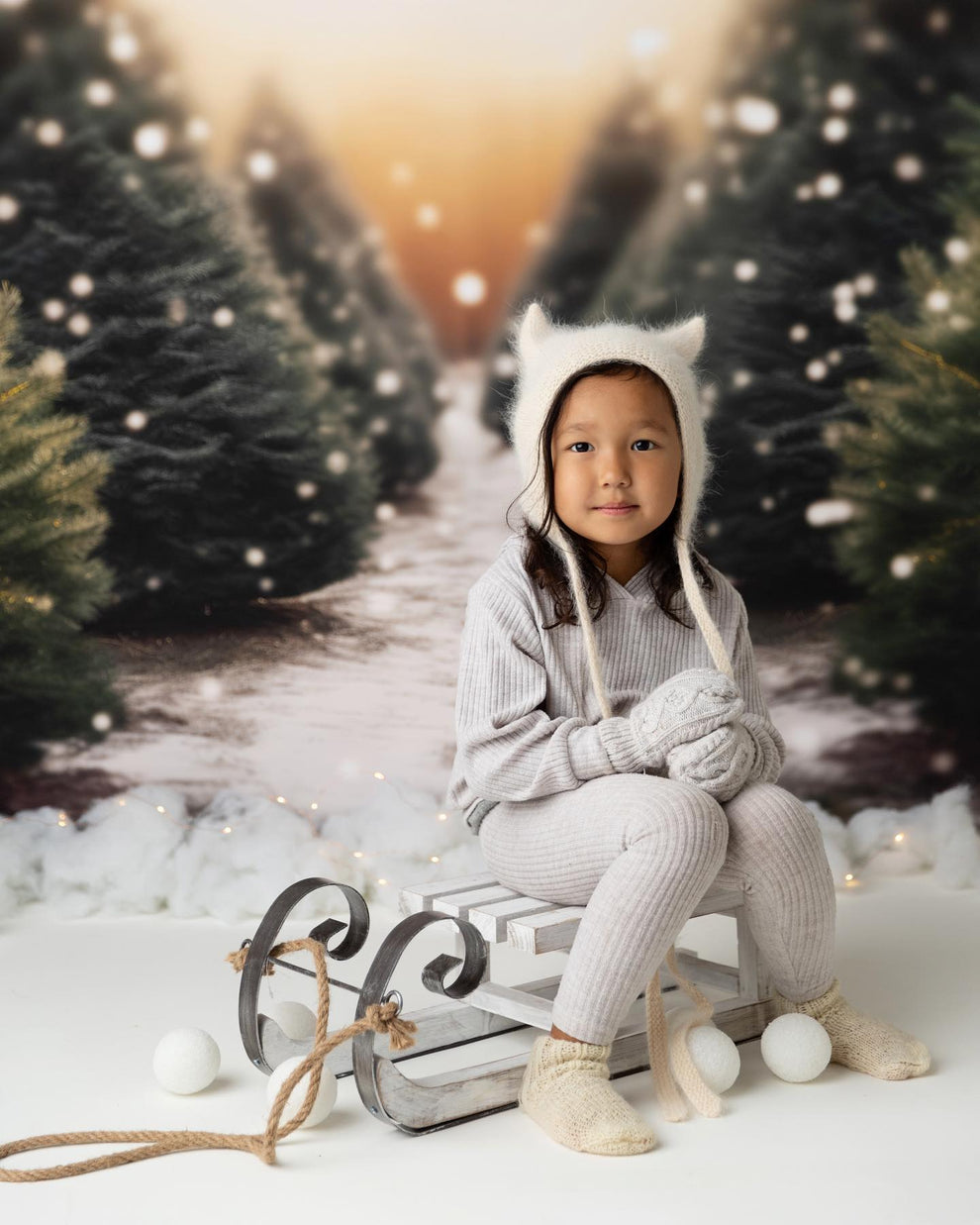 Snow Fall Tree Farm – r2backdrops