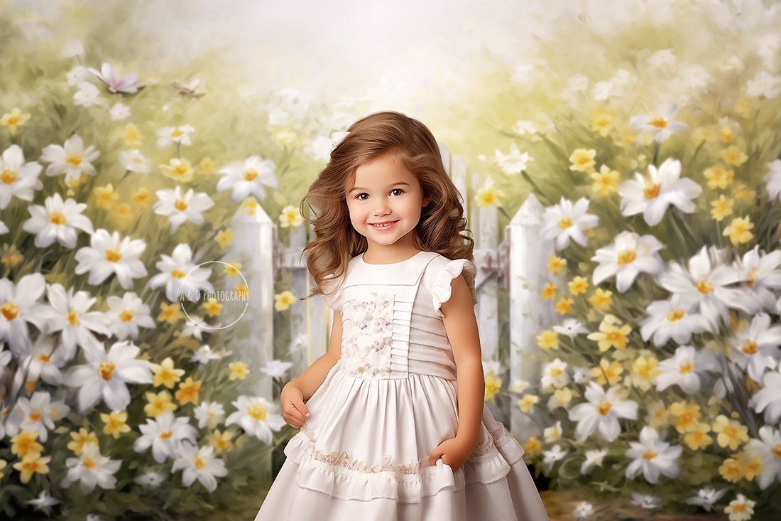 Spring Garden Gate – r2backdrops