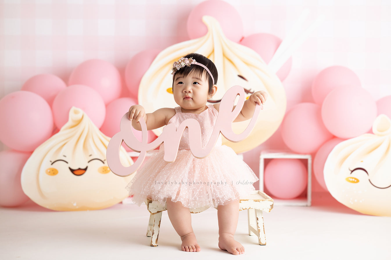 Pink Gingham – r2backdrops